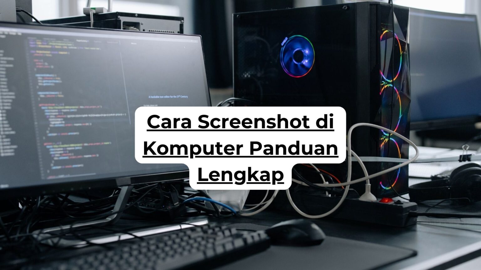 Cara Screenshot di Komputer Panduan Lengkap - Teknokeun.com