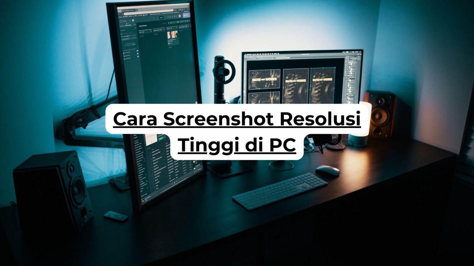 Cara Screenshot Resolusi Tinggi di PC - Teknokeun.com