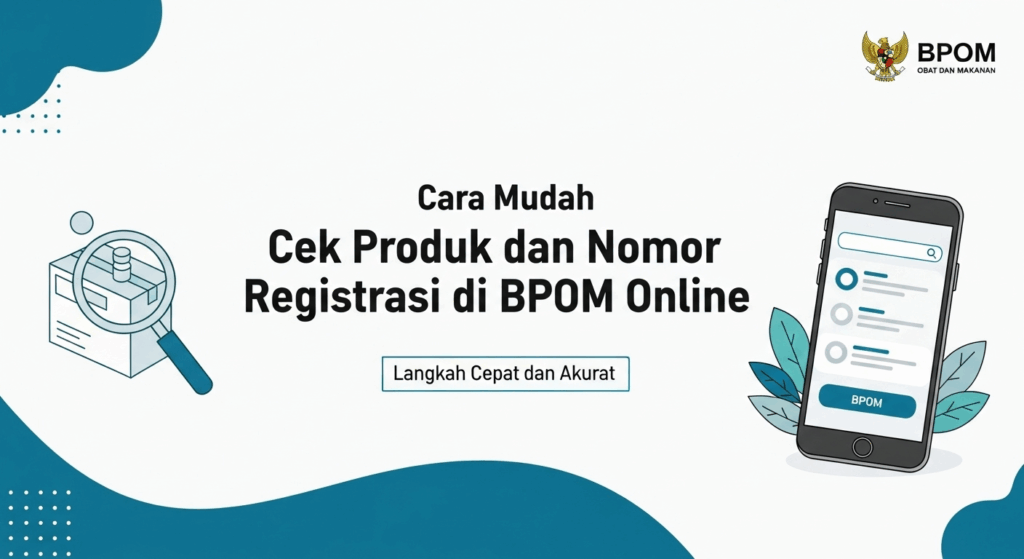 Cara Mudah Cek Produk dan Nomor Registrasi di BPOM Online - Teknokeun.com